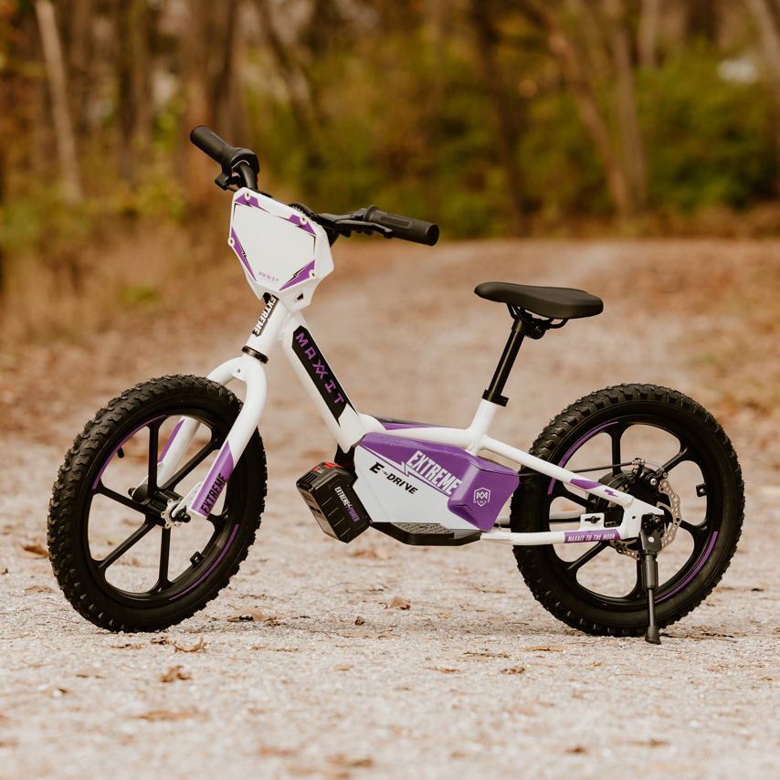 Shop Kids’ 16” Purple Electric Bikes | Maxxit Motors